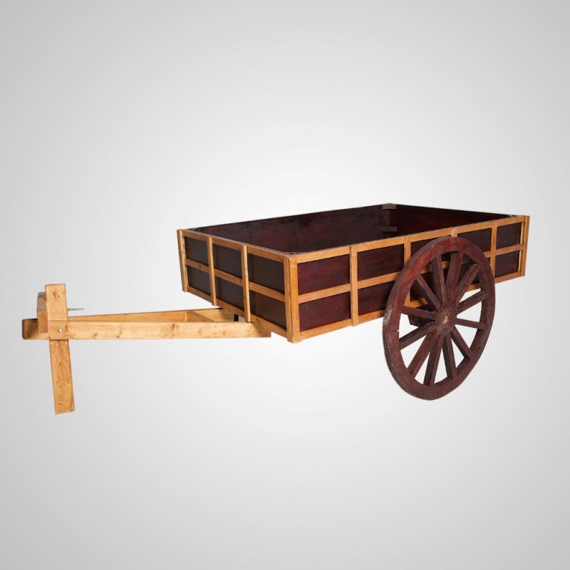 ACC-26 Bull Carts (Wooden) - The Event Rental Company